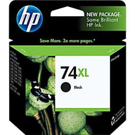 Genuine HP 74XL (CB336WN) Black High Yield Inkjet Cartridge by HP ...